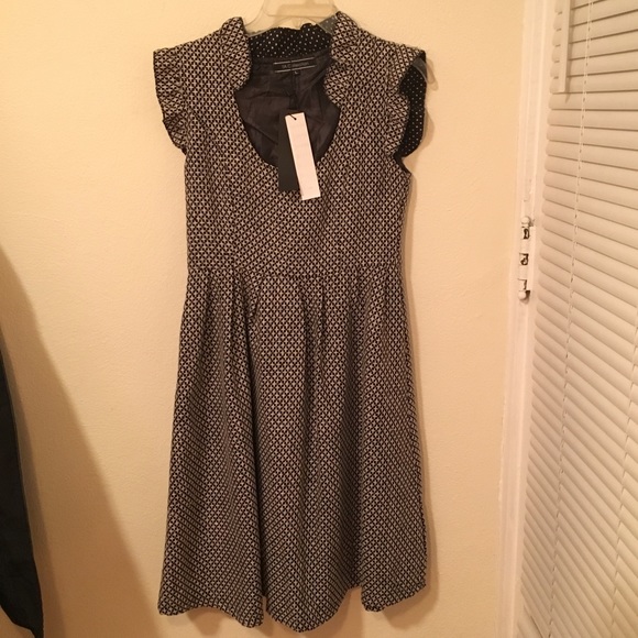 Modcloth | Dresses | Nwt Retro Modcloth Blackwhite Tweed Dress | Poshmark